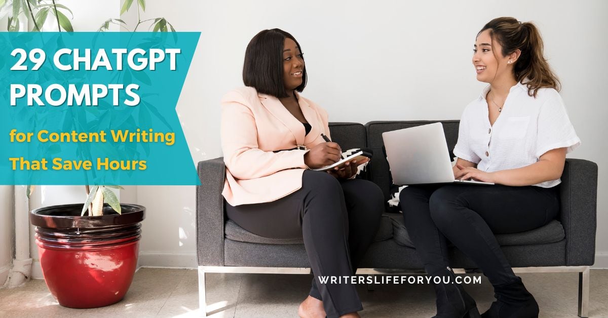 29 ChatGPT Prompts for Content Writing That Save Hours