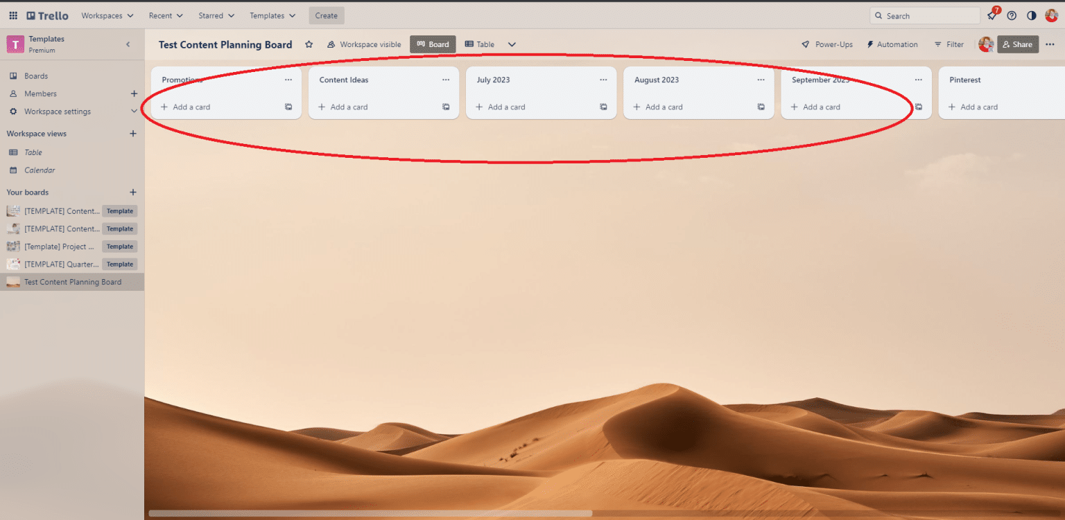 Content Calendar Trello: How to Create Your First Editorial Calendar in ...